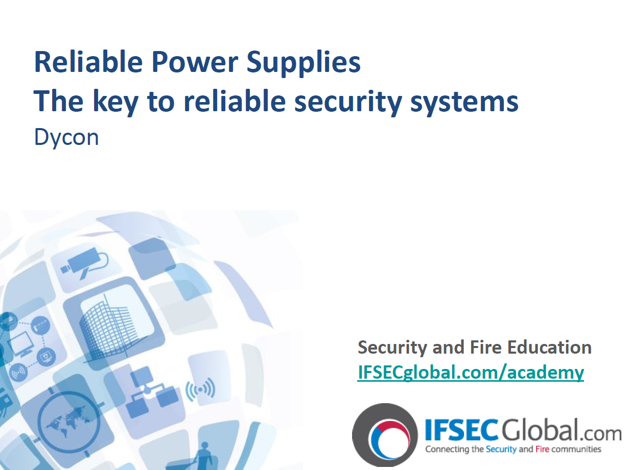 Download: Reliable Power Supplies: The key to reliable security systems